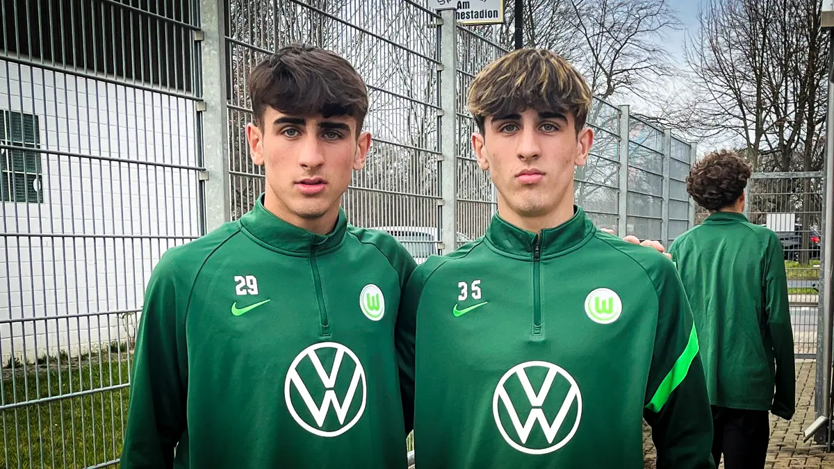 Anton Karimi Mandrup og Oscar Karimi Mandrup viste sig flot frem i storklub